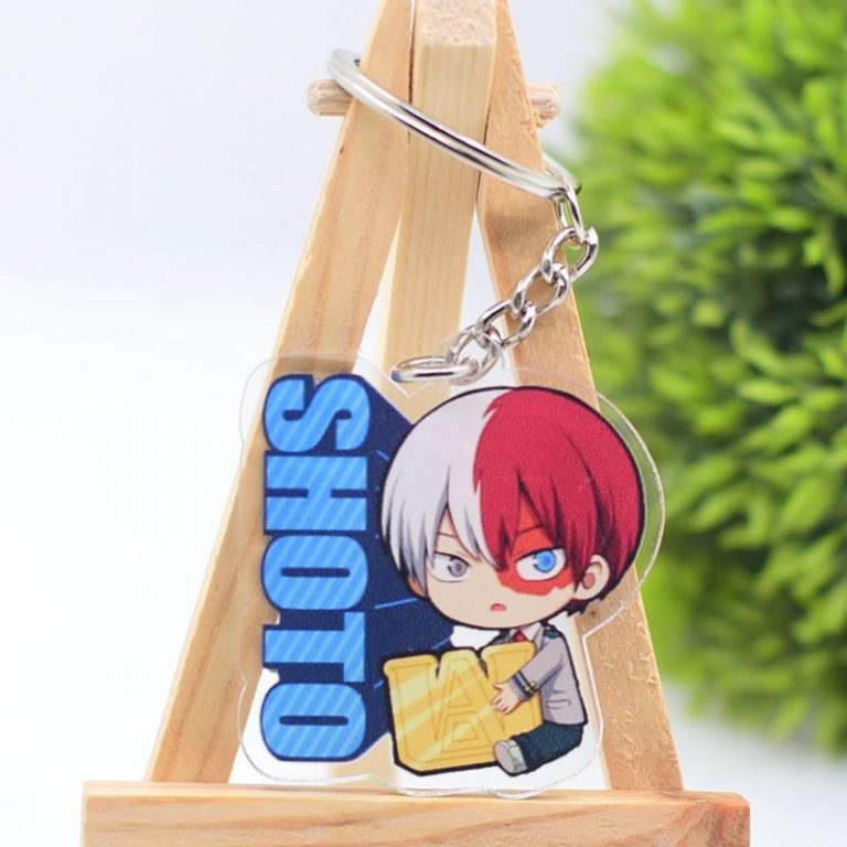 My Hero Academia Todoroki Shouto Keychain - My Hero Academia Store