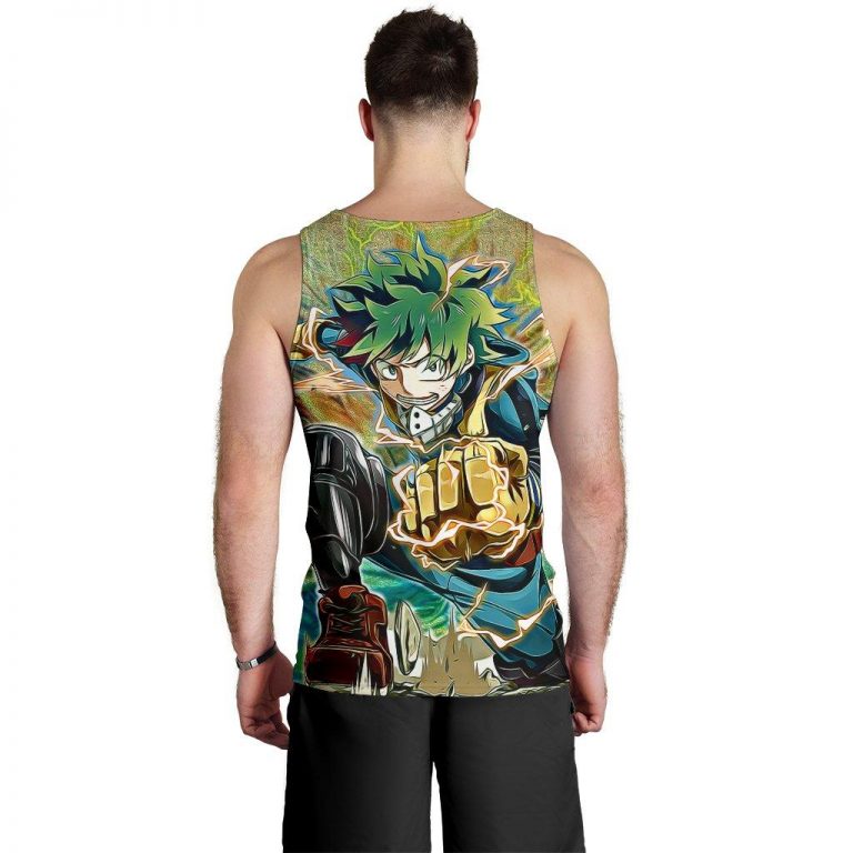 Raging Deku Premium Tank Top - My Hero Academia Store