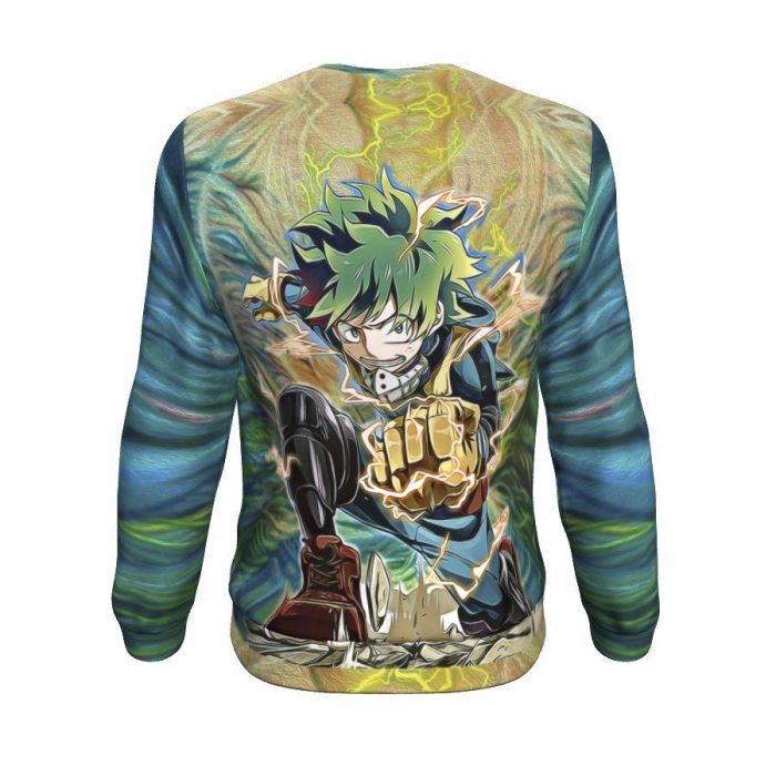 Raging Deku Sweatshirt - My Hero Academia Store